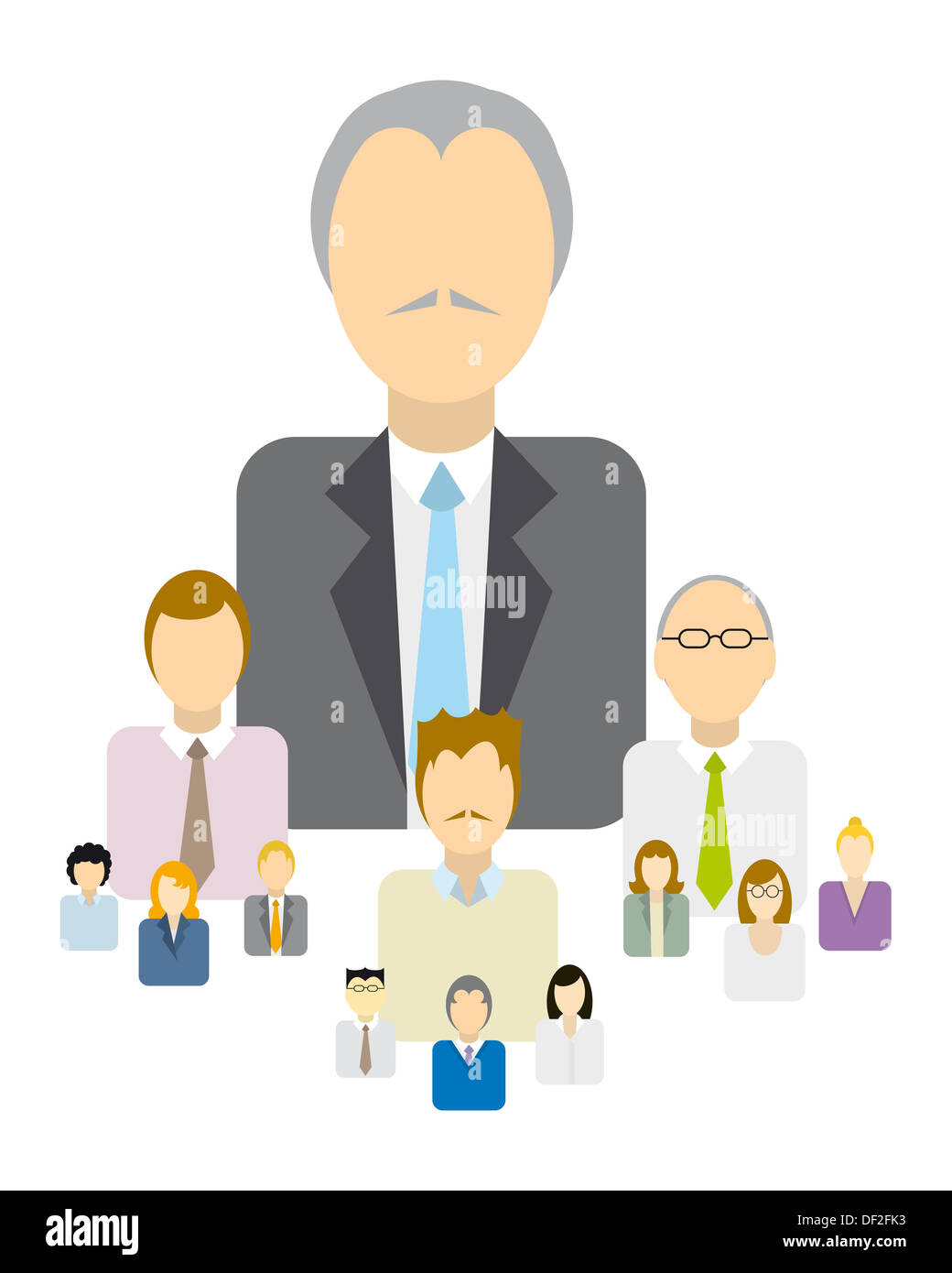 Senior hierarchy hi-res stock photography and images - Alamy