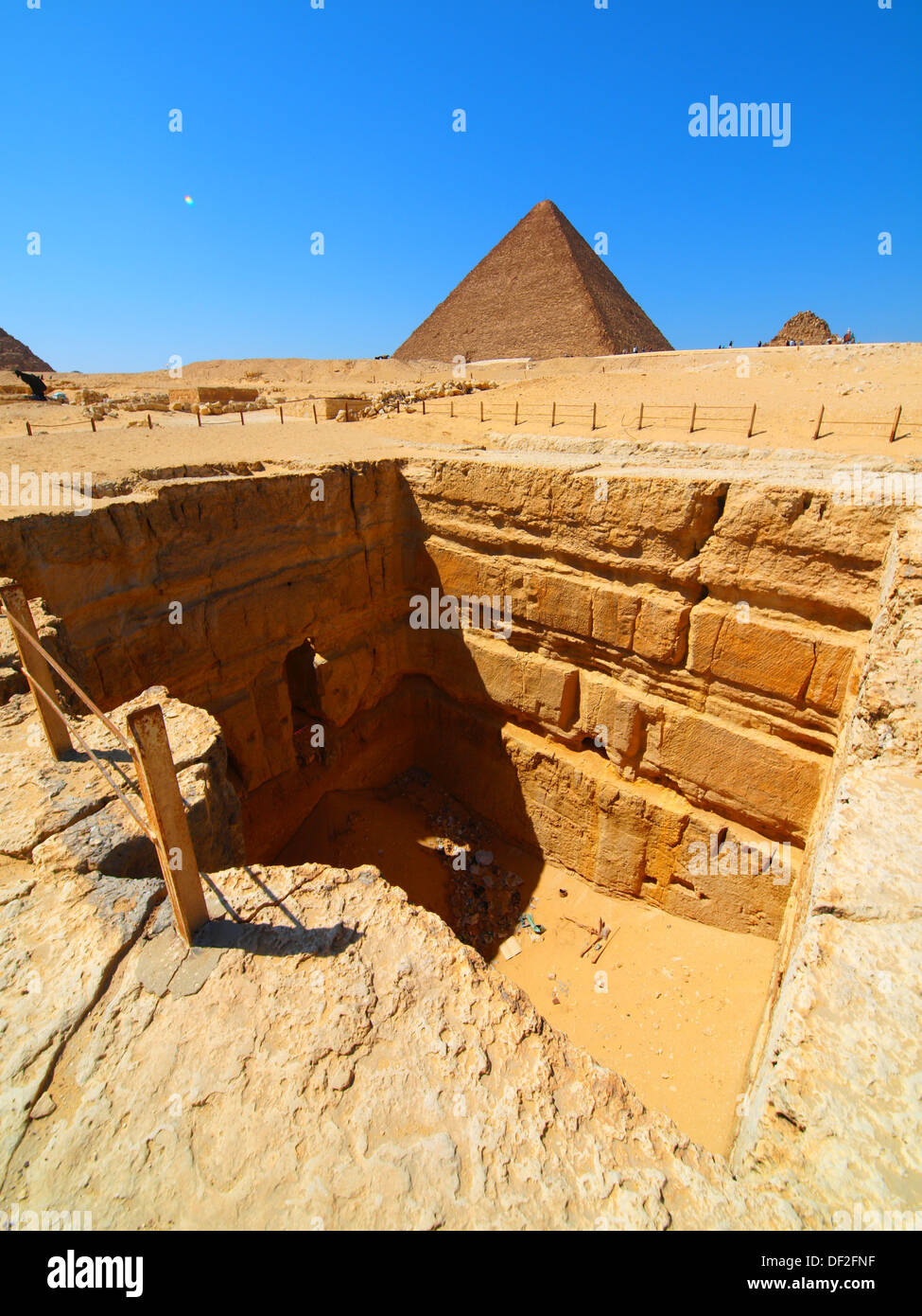 Keops pyramid. Giza. Cairo. Egypt Stock Photo - Alamy