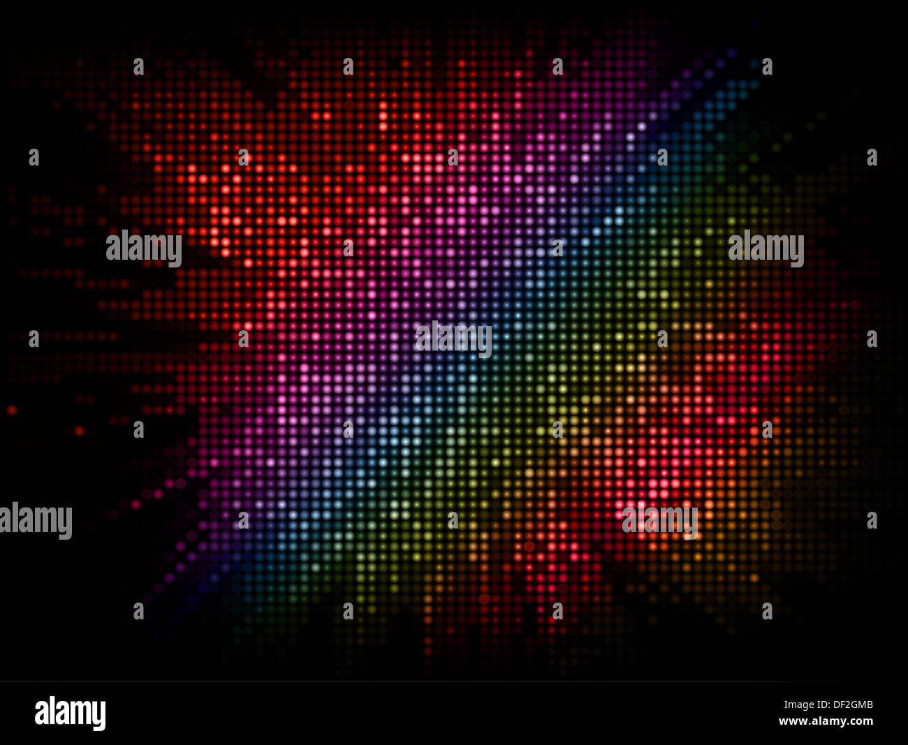 Abstract background with a disco lights effect Stock Photo - Alamy