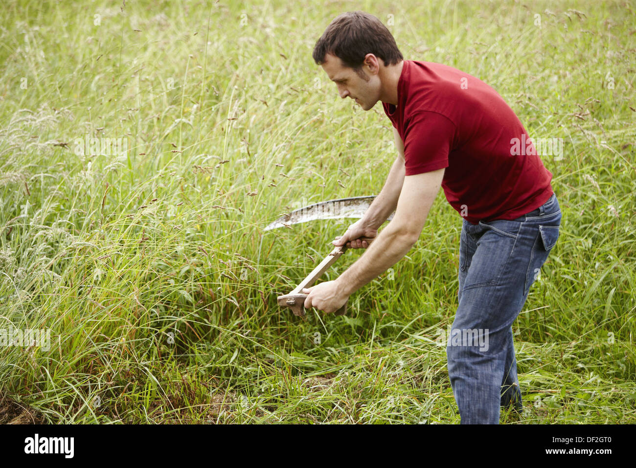 Farming scythe hi-res stock photography and images - Alamy