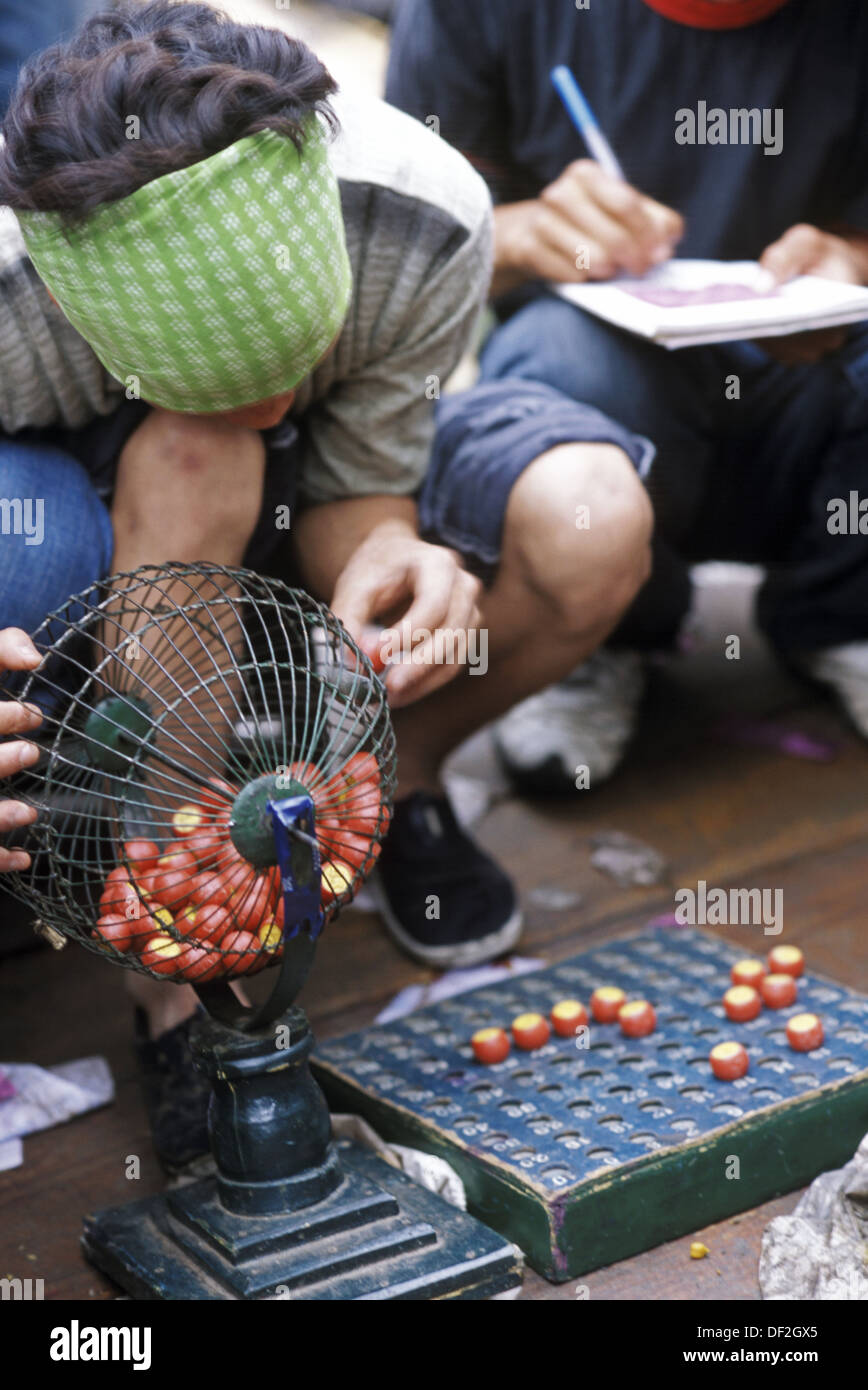 Boys playing Bingo. Michi Village. Arunachal Pradesh. India Stock Photo ...