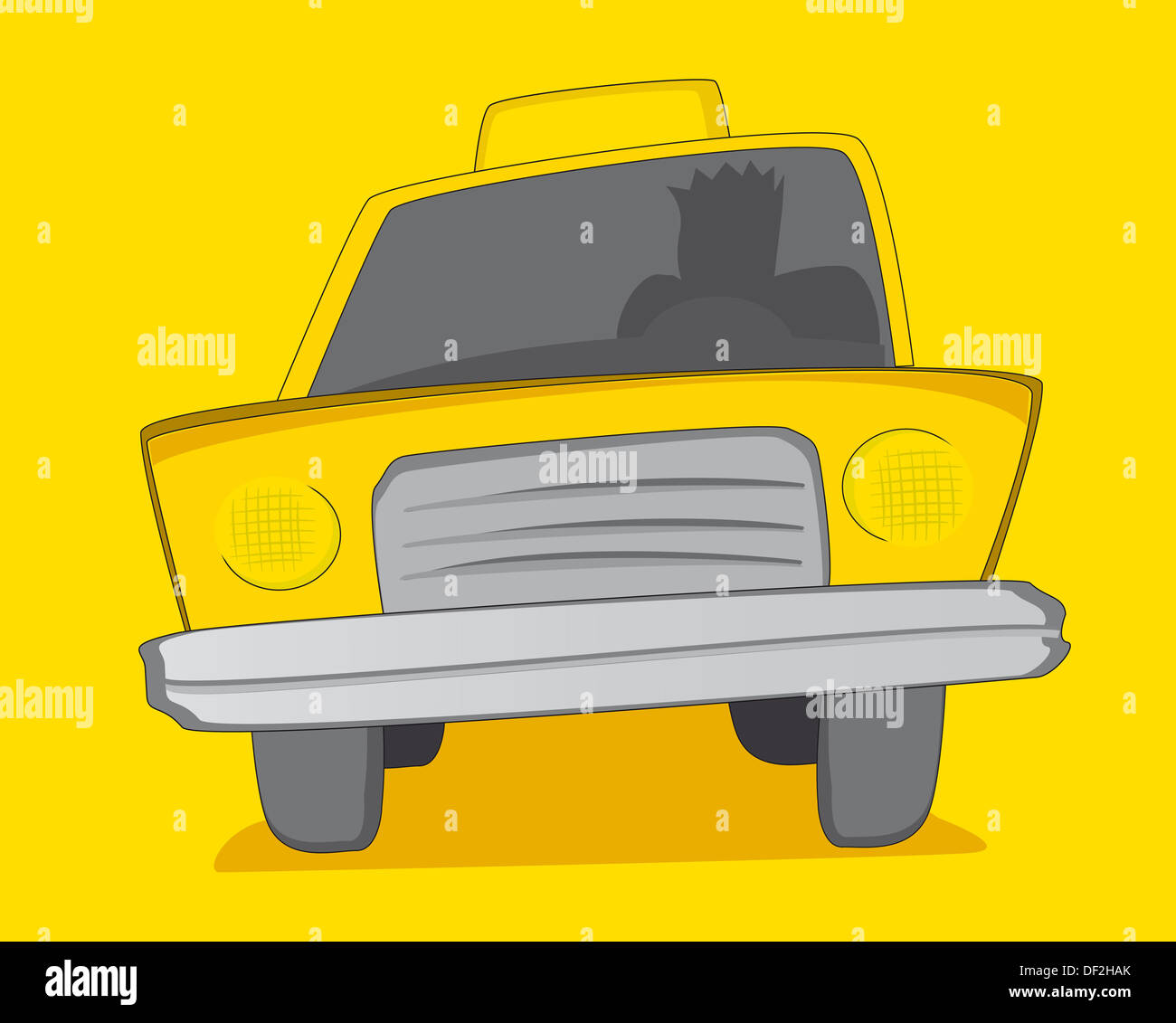 Yellow driver cab hi-res stock photography and images - Alamy