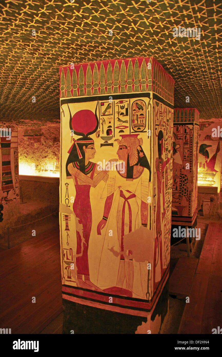 Queen Nefertari Tomb Art High Resolution Stock Photography and Images ...