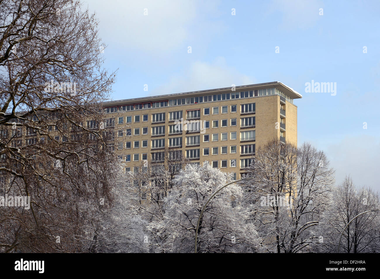 The Grindel ´Hochhaeuser´ - highrise residential buildings, build just ...