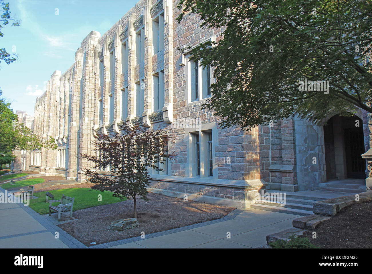 The front facade of Arthur Jordan Memorial Hall on the Butler ...