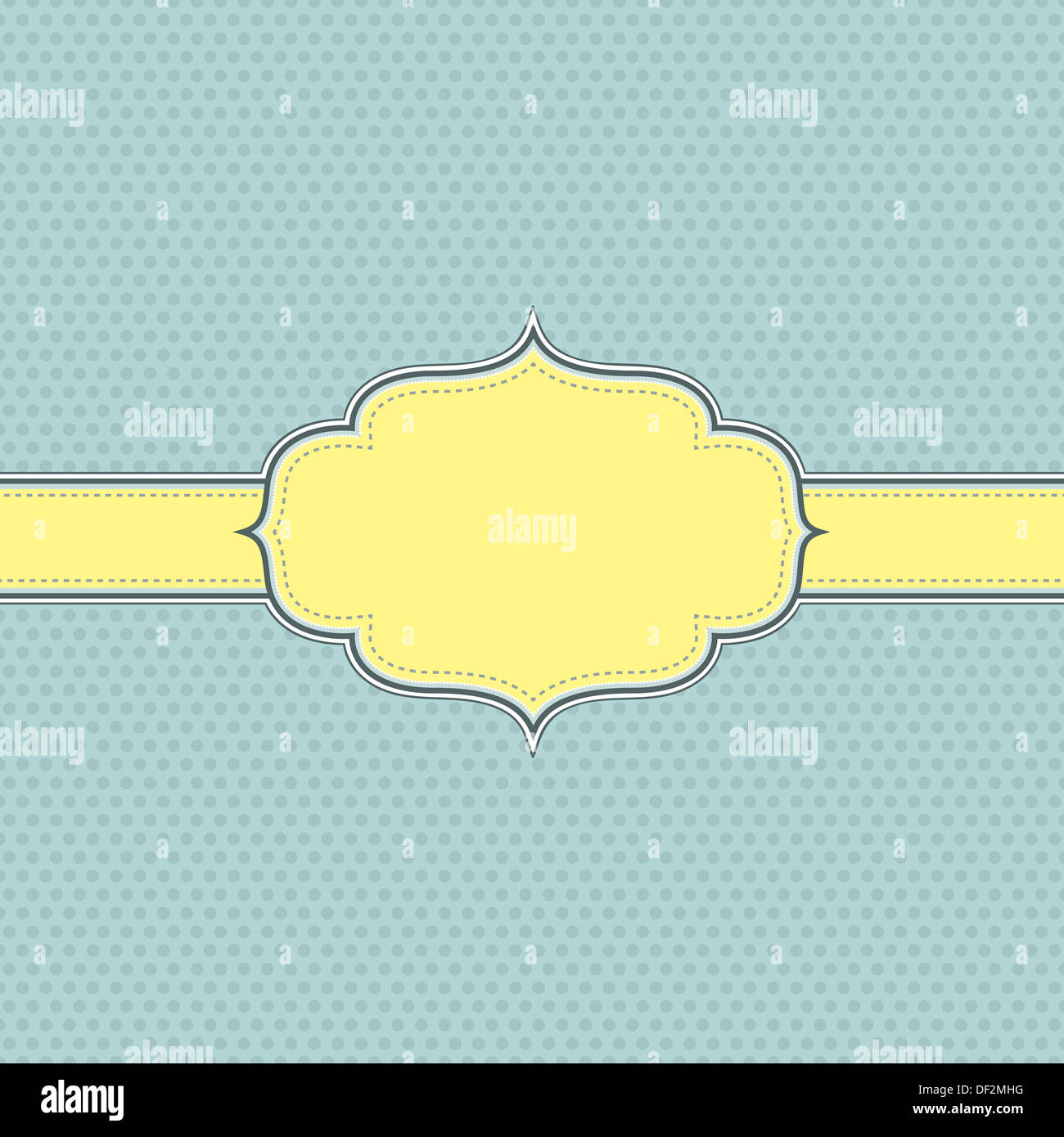 Retro styled background with label space for text Stock Photo - Alamy