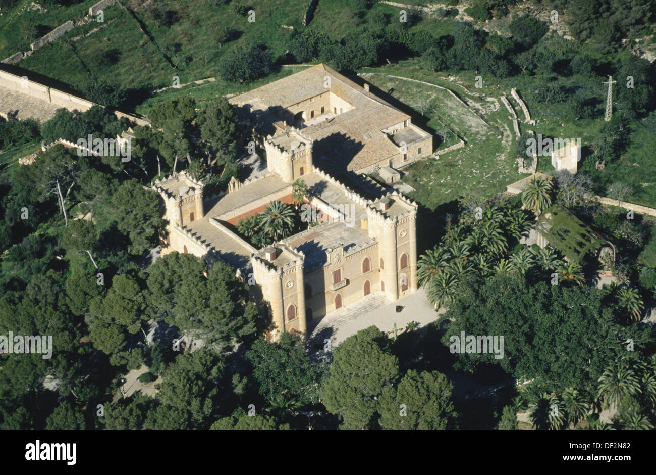 Bendinat castle majorca hi-res stock photography and images - Alamy