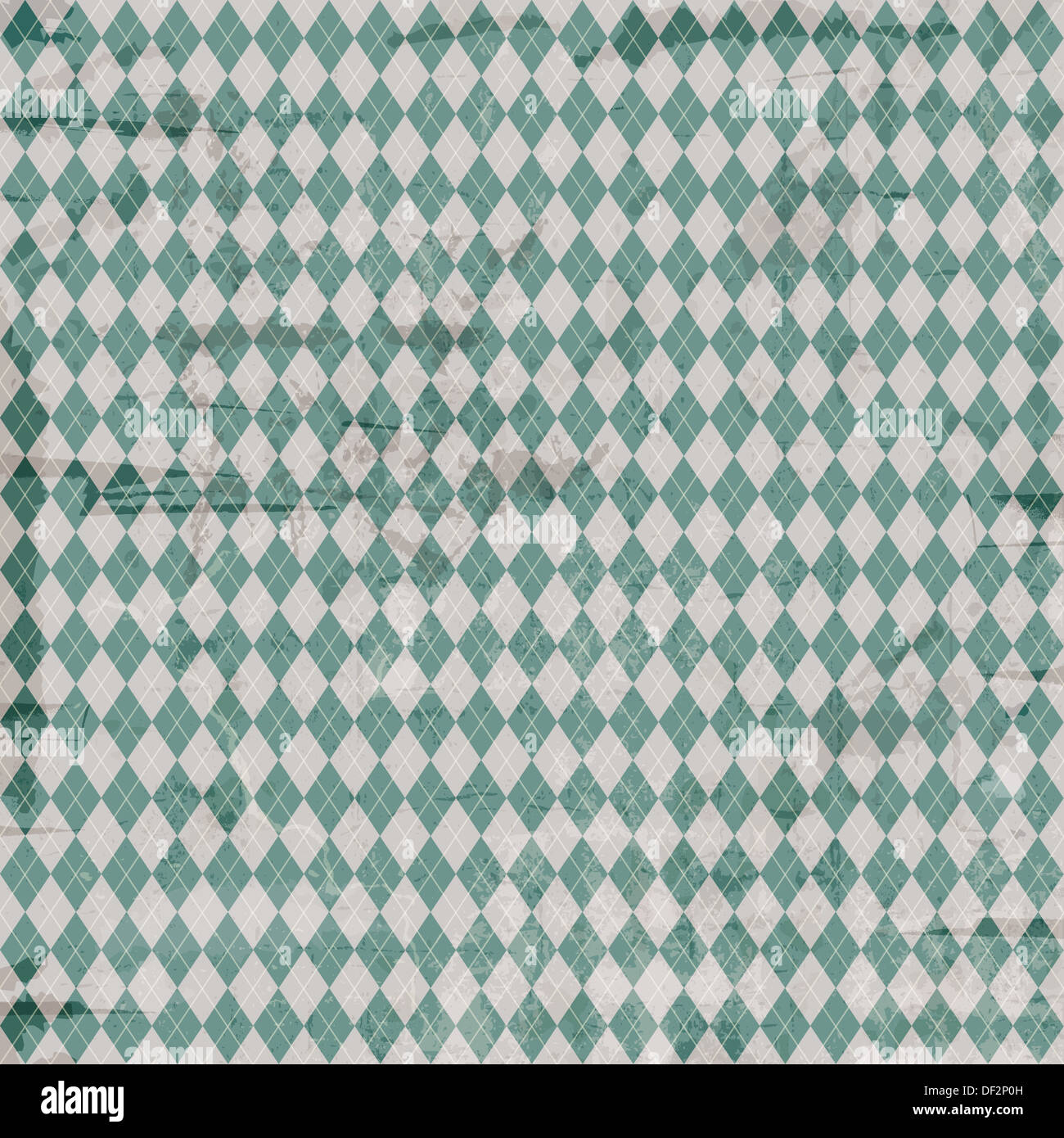 Vintage background with an argyle style pattern Stock Photo - Alamy