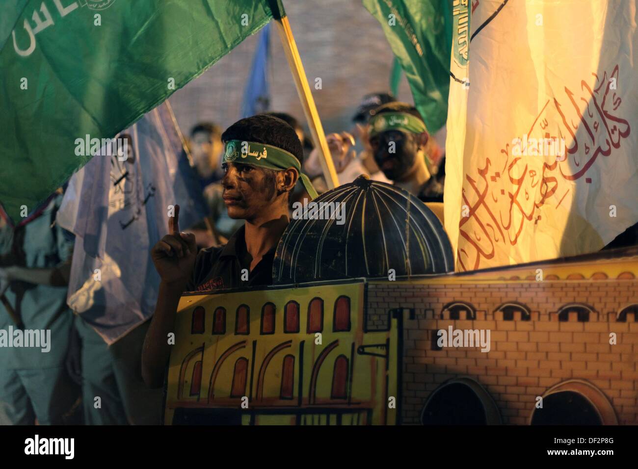 Gaza City, Gaza Strip, Palestinian Territory. 26th Sep, 2013 ...