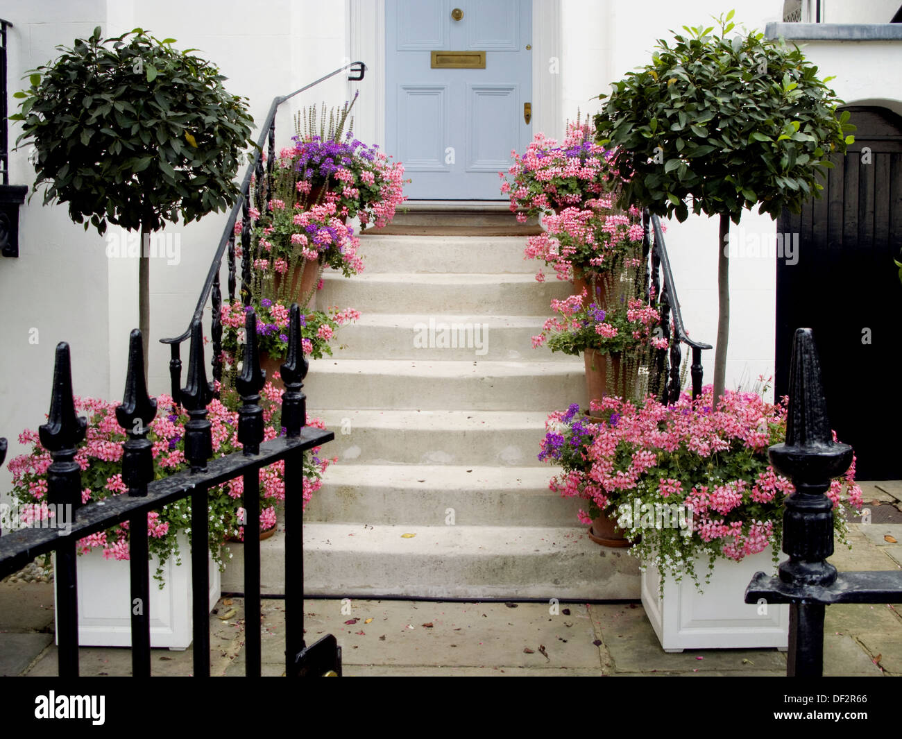 Tipical London House in South Kensington. London. England Stock Photo ...