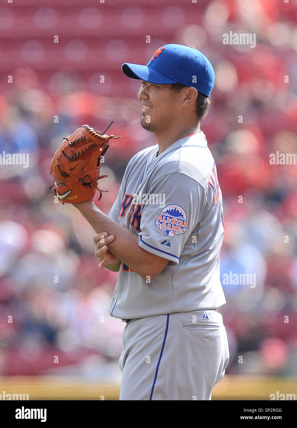 Cincinnati, Ohio, USA. 25th Sep, 2013. Daisuke Matsuzaka (Mets) MLB ...