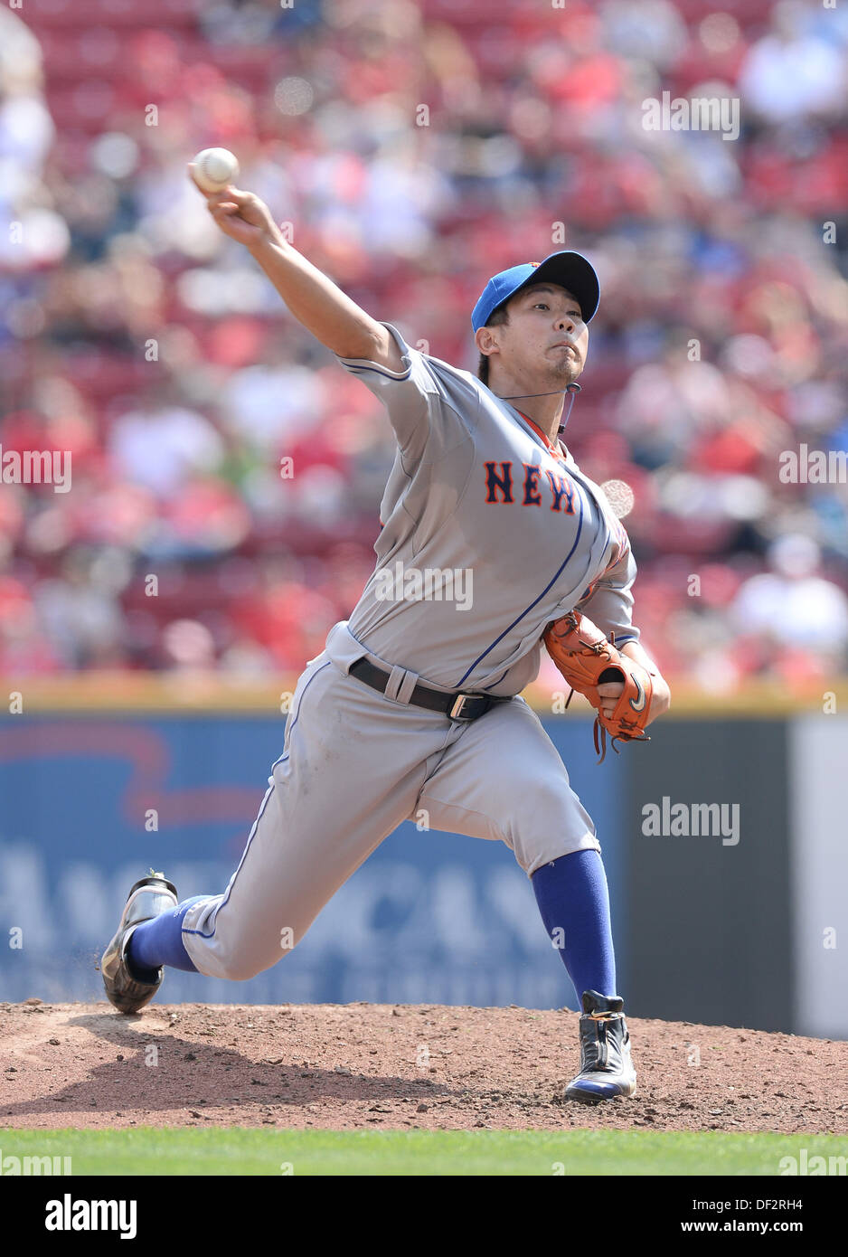 Cincinnati, Ohio, USA. 25th Sep, 2013. Daisuke Matsuzaka (Mets) MLB ...