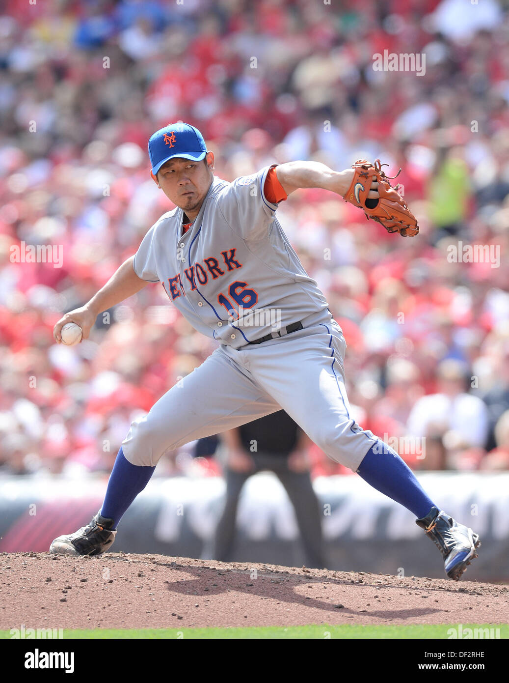 Cincinnati, Ohio, USA. 25th Sep, 2013. Daisuke Matsuzaka (Mets) MLB ...