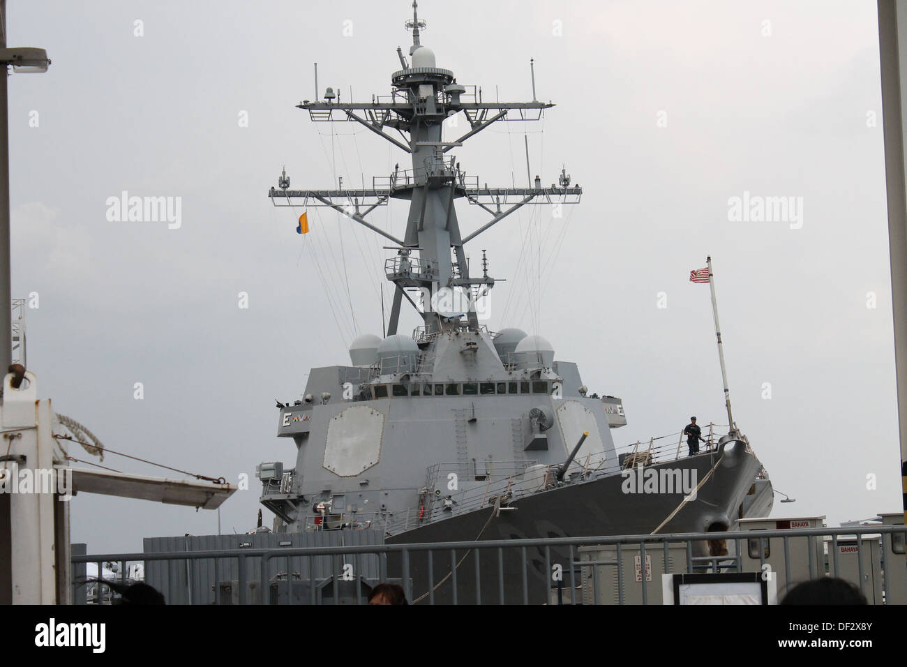 USS Mustin (DDG-89)- War Ship Stock Photo - Alamy