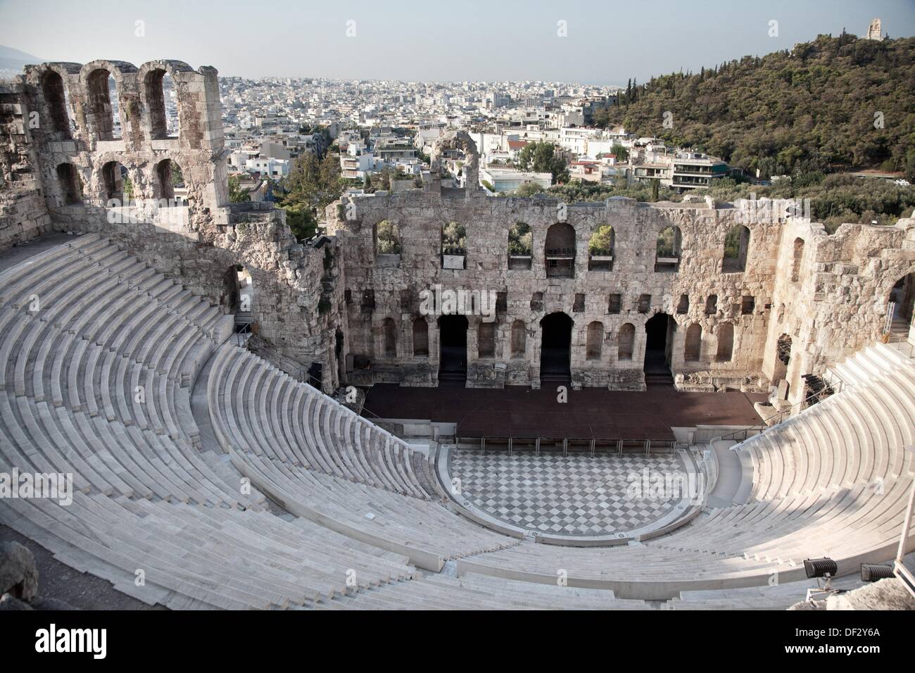 Odeon Of Herodes Atticus Art High Resolution Stock Photography and ...