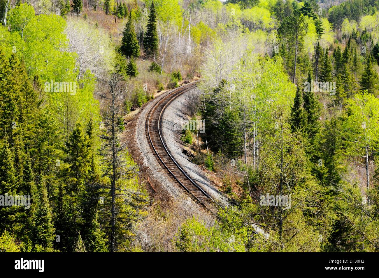 Rail line hi-res stock photography and images - Alamy