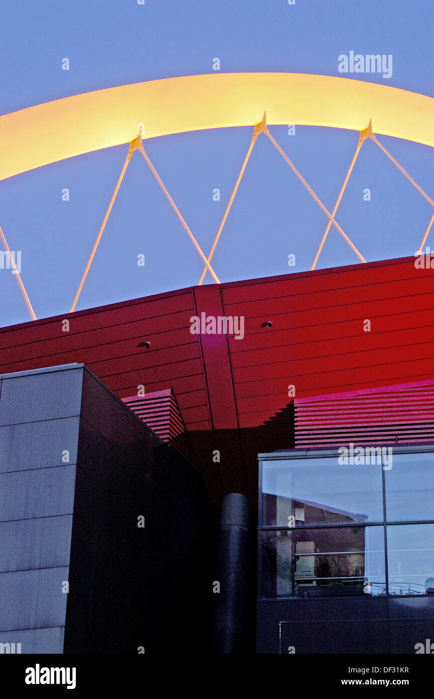 Kölnarena Stadium at night. Cologne. Germany Stock Photo - Alamy