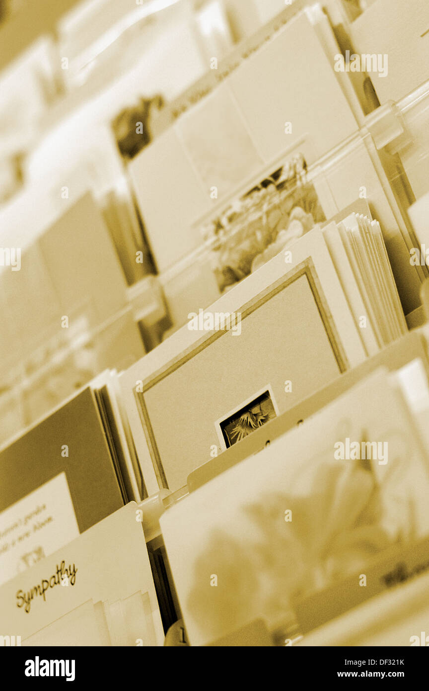 Greeting card display shop usa hi-res stock photography and images - Alamy