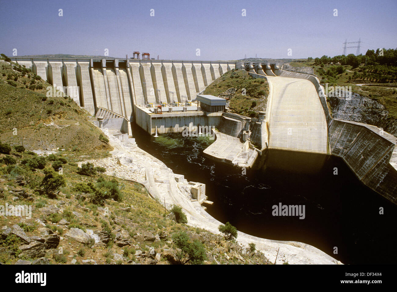 Alcantara dam hi-res stock photography and images - Alamy