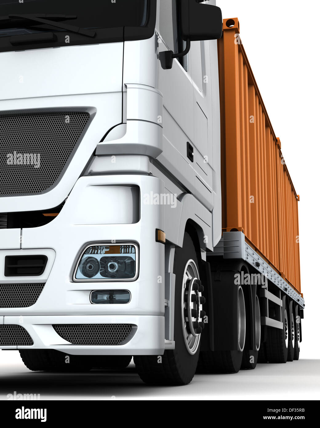 Delivery truck freight hi-res stock photography and images - Alamy