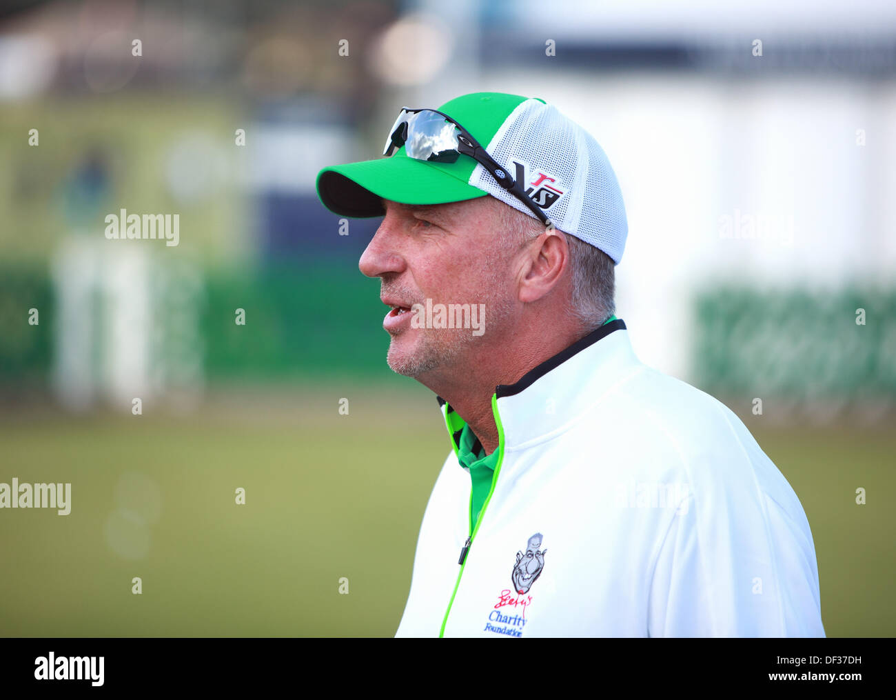 St Andrews, Scotland,UK,26th September 2013, Sir Ian Botham plays The Old Course St Andrews at ...