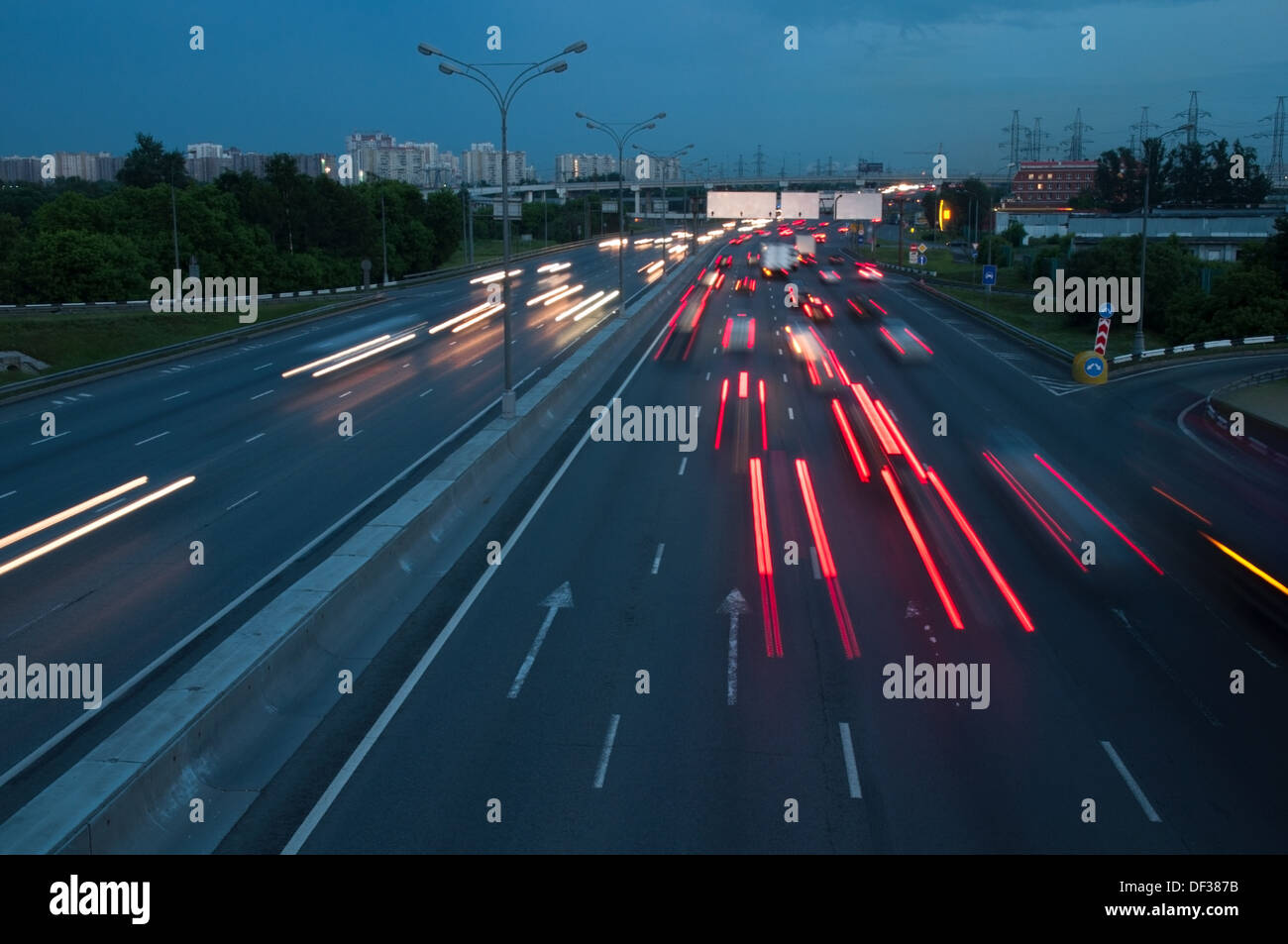 City ring road hi-res stock photography and images - Alamy