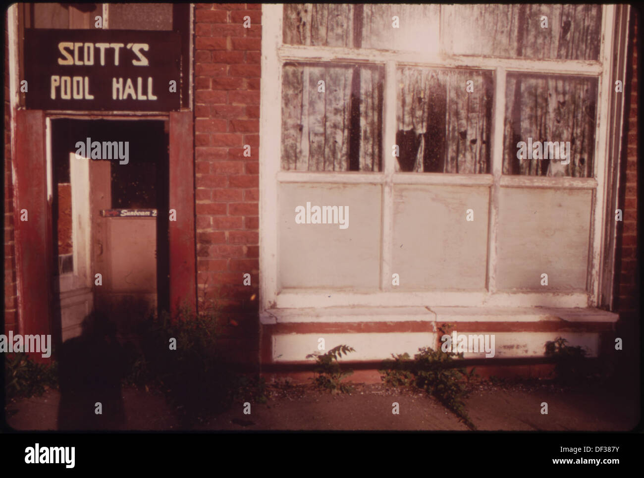 Usa vintage pool hall hi-res stock photography and images - Alamy