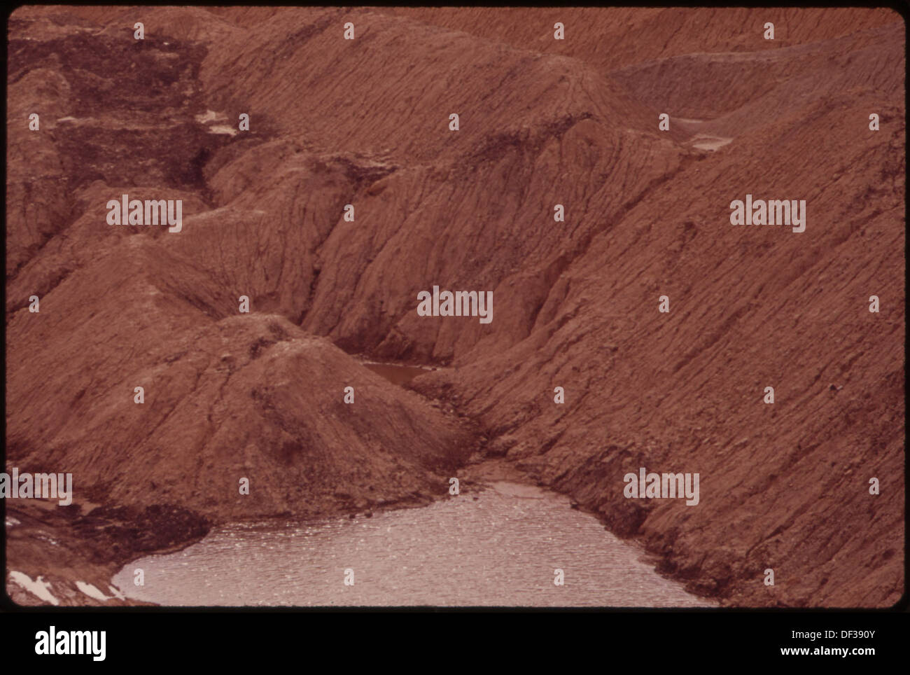 Aftermath of strip mining in monterey hi-res stock photography and ...