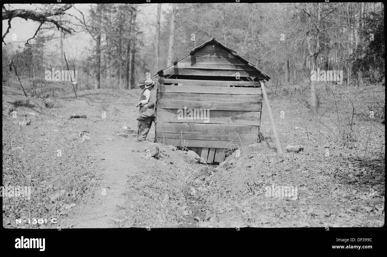 Historic spring house Black and White Stock Photos & Images - Alamy