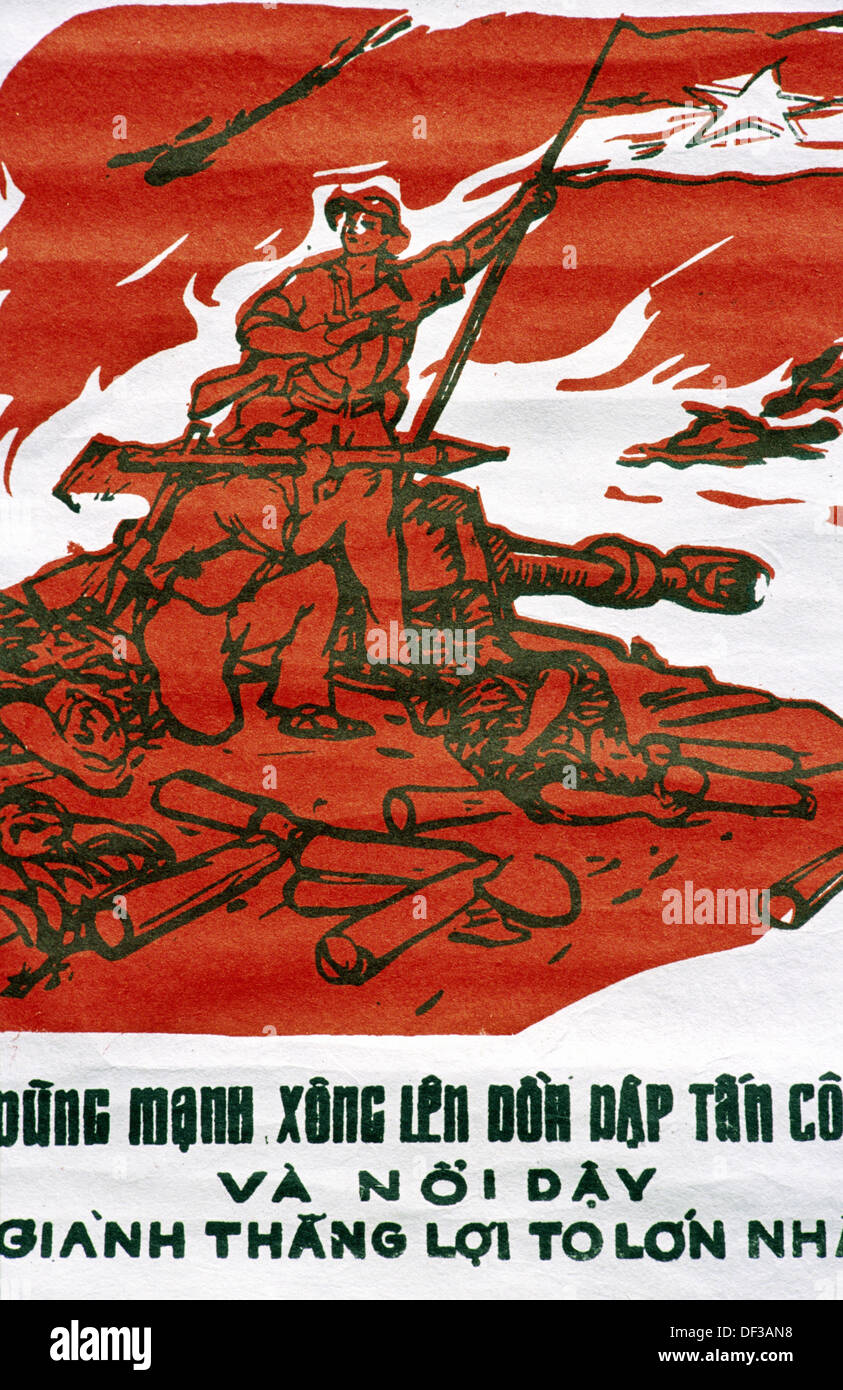 Vietnam war propaganda poster hi-res stock photography and images - Alamy