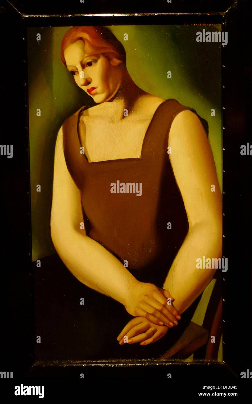 Tamara de lempicka painting hi-res stock photography and images - Alamy