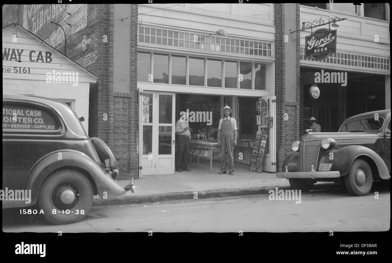The Arcade Building, a historic structure, captured in an early ...