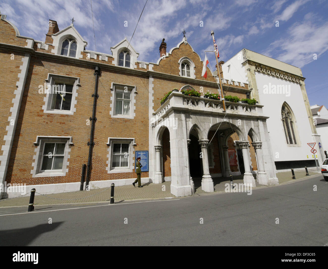 Official residence of the governor of gibraltar hi-res stock ...