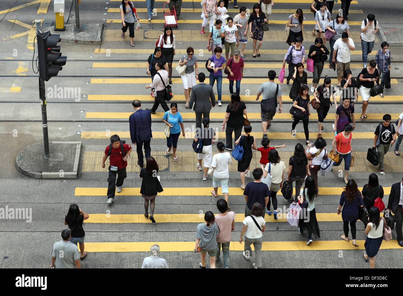Eastern crosswalk man traffic light hi-res stock photography and images ...