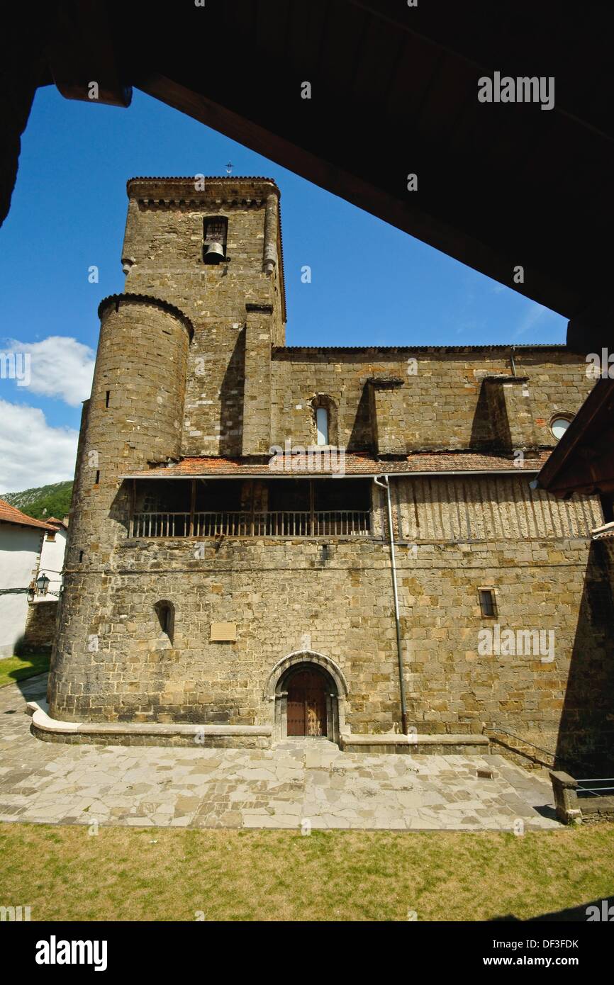 Church, Fort, San Ciprians, XV Century, Isaba, Roncal Valley, Grand ...