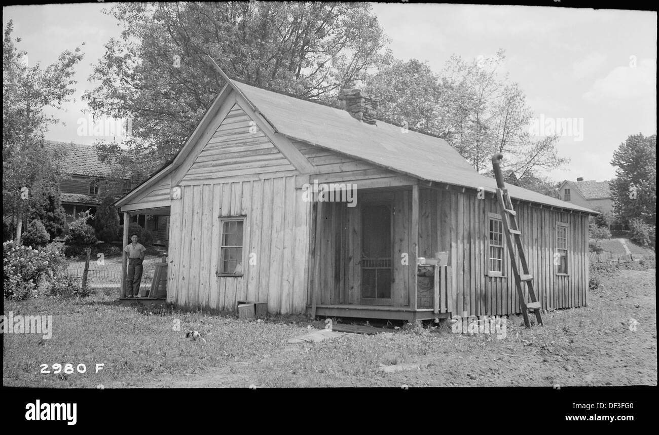 An image of the home of G. Benton and W. Harrold, captured in an old ...