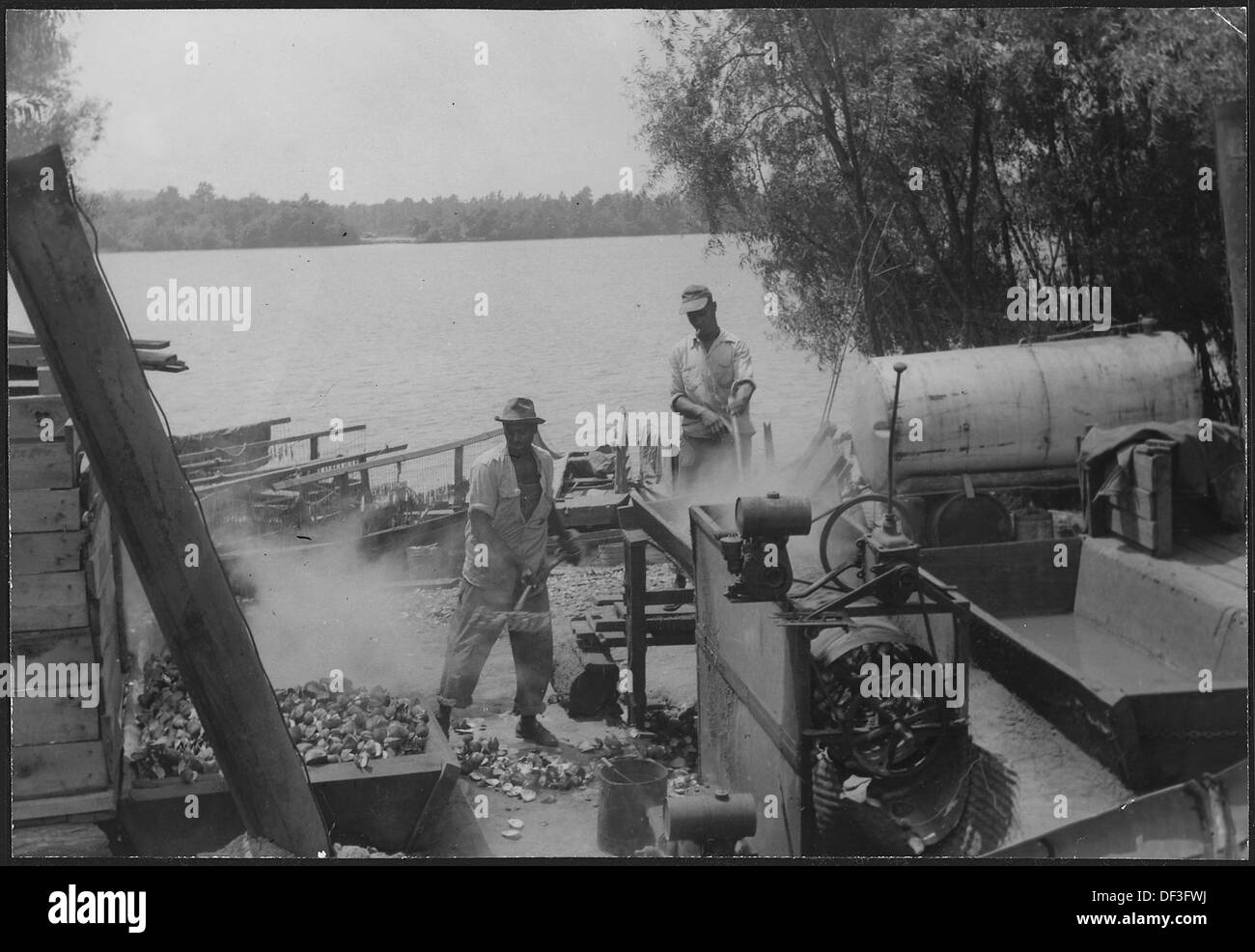 Blankenship's Mussel Camp, located near Decatur, Alabama, was a site ...