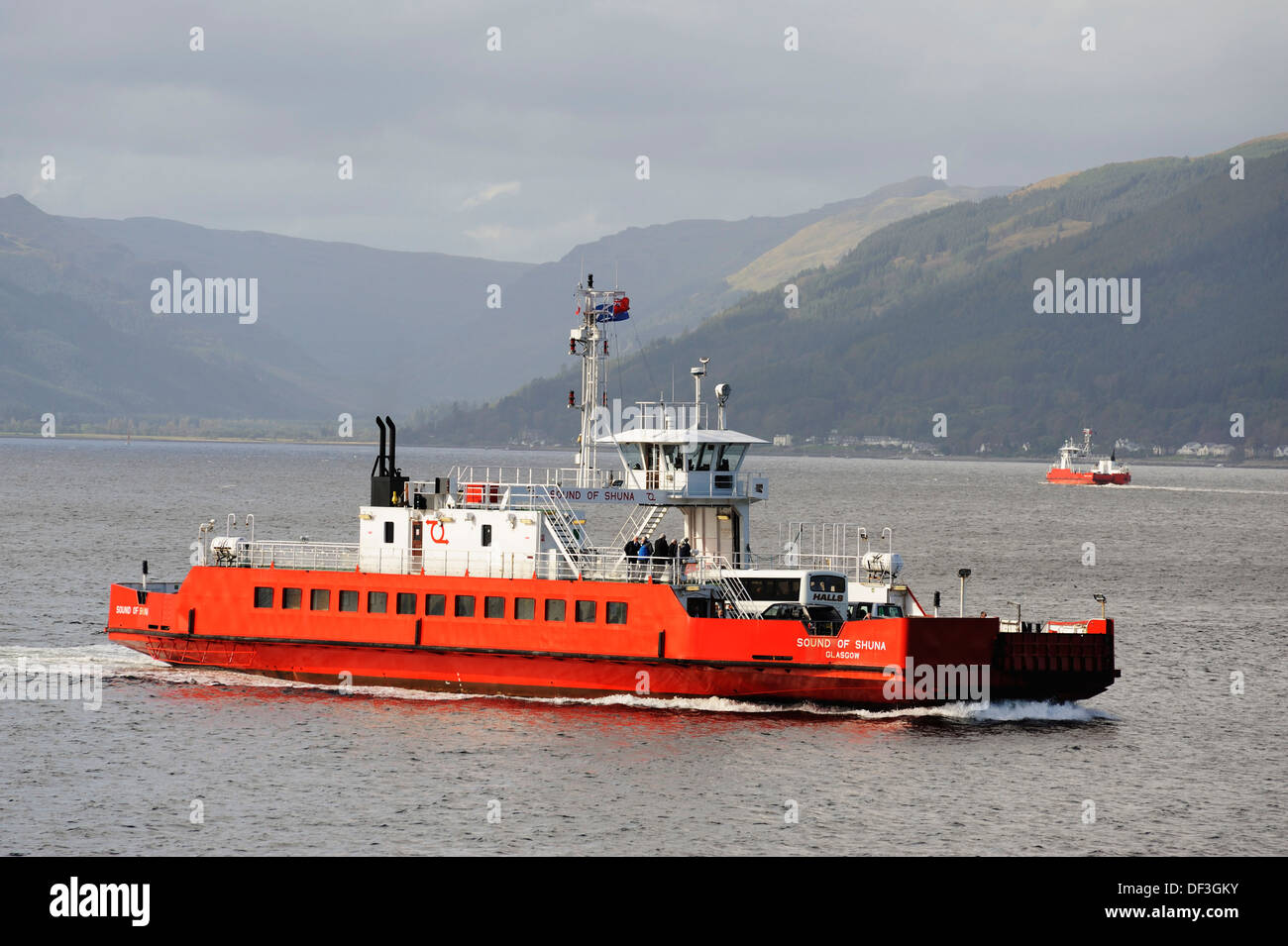 Ferries on the River Clyde Stock Photo - Alamy