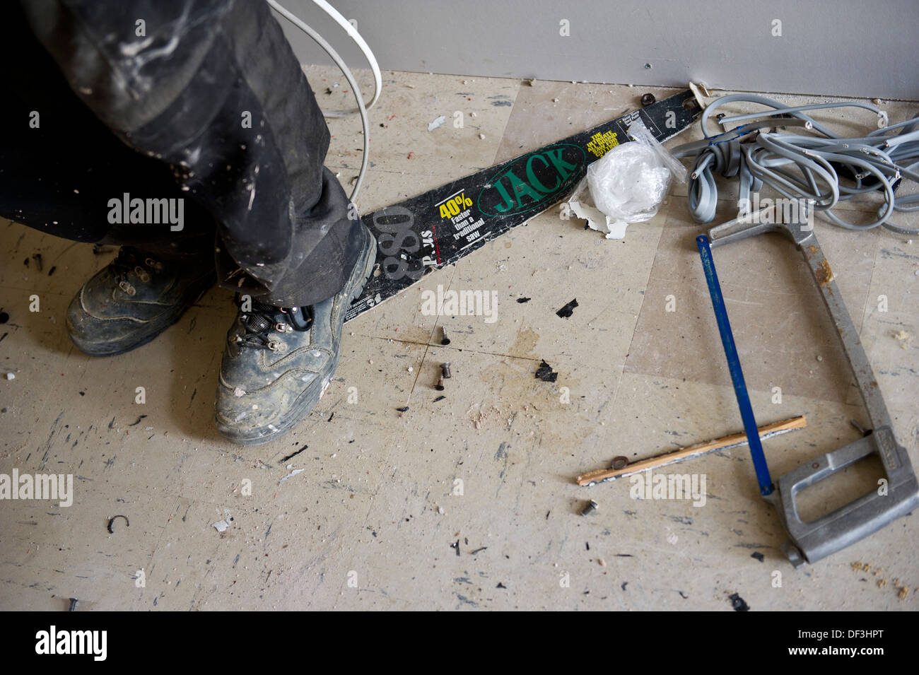 Dirty construction worker hi-res stock photography and images - Alamy