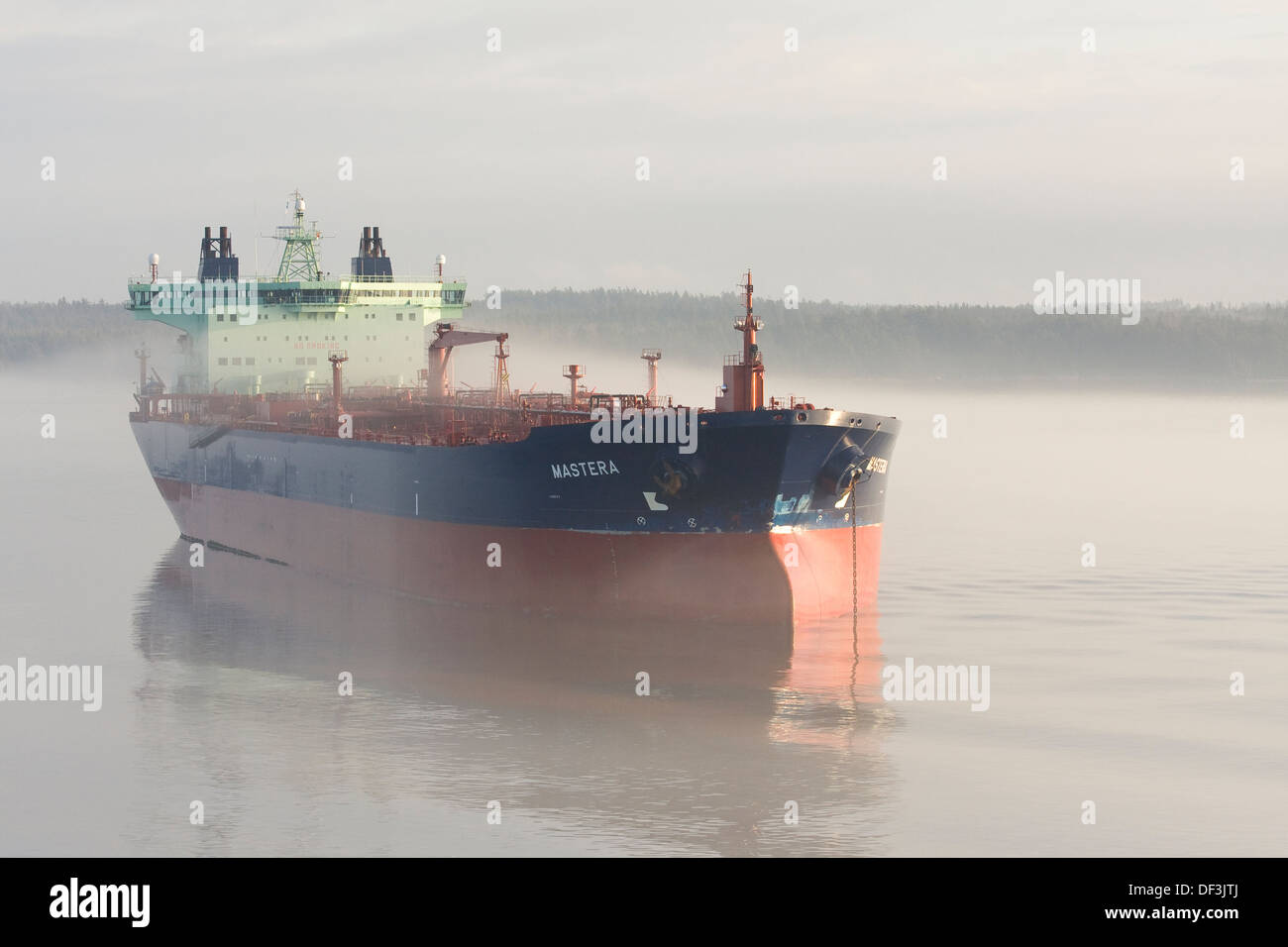 MT Mastera at Anchor Stock Photo - Alamy