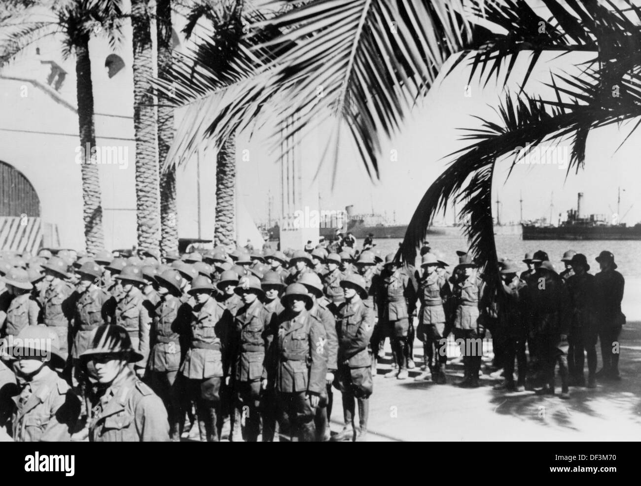 The image from the Nazi Propaganda! depicts a formation of German ...
