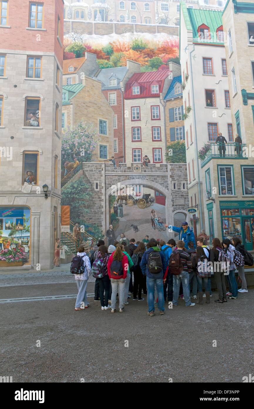 La fresque des quebecois hi-res stock photography and images - Alamy