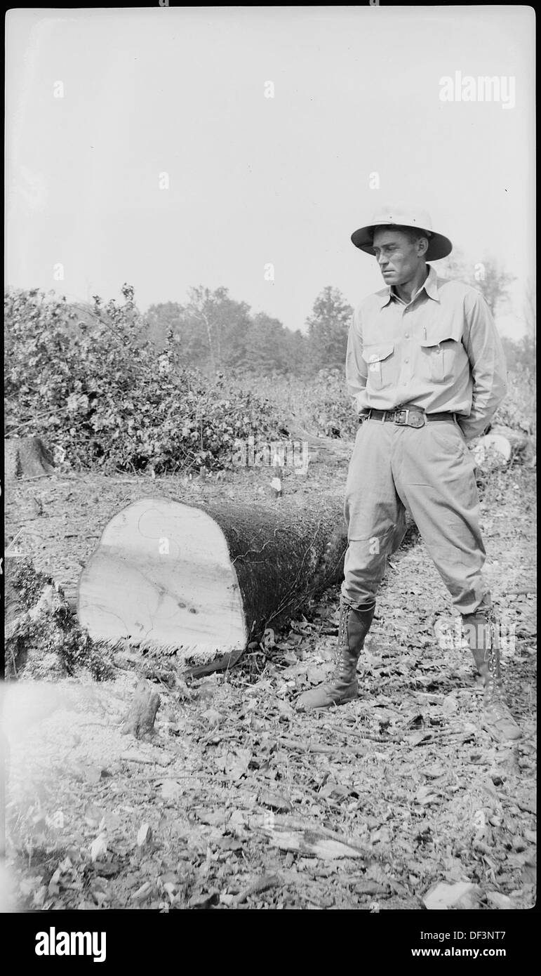 Mr. Clem, a foreman, is captured in an archival photograph, symbolizing ...