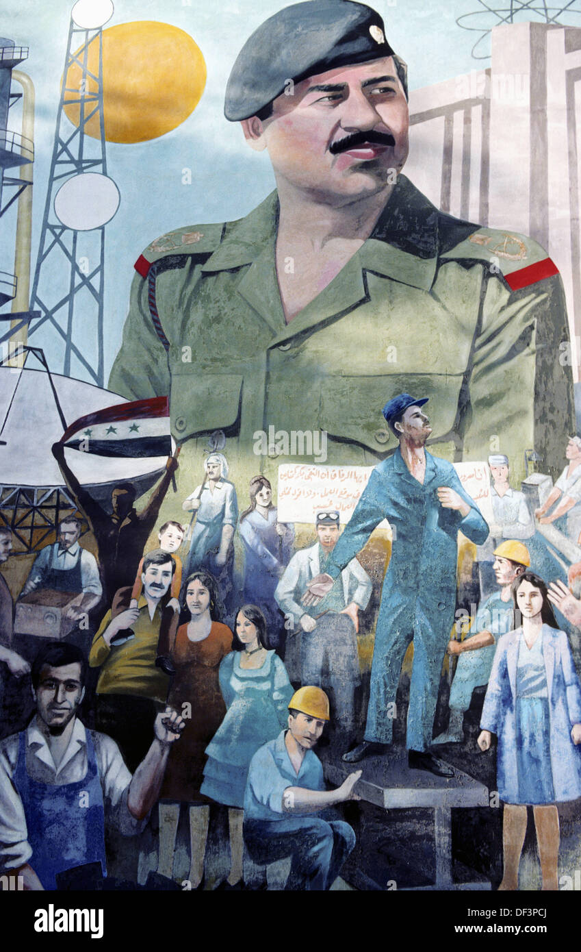 Saddam hussein poster hi-res stock photography and images - Alamy