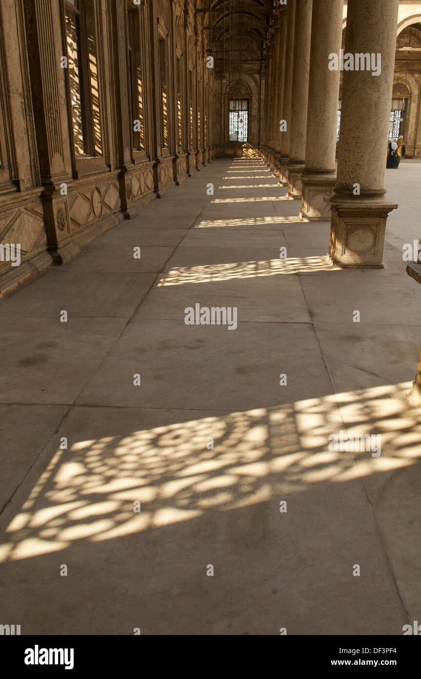 Colonnaded walkway with the courtyard of The Citadel Stock Photo - Alamy