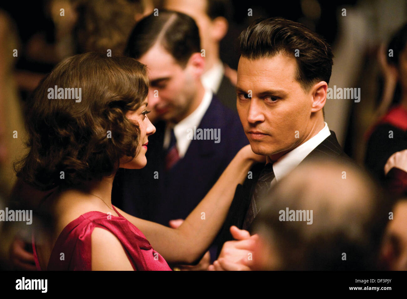 Public Enemies Restaurant Scene Clipart
