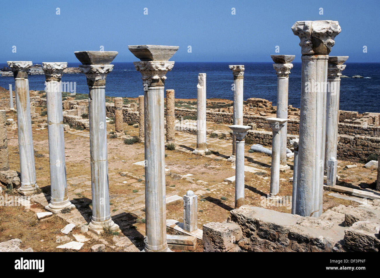 Ancient greek port harbour ruins hi-res stock photography and images ...