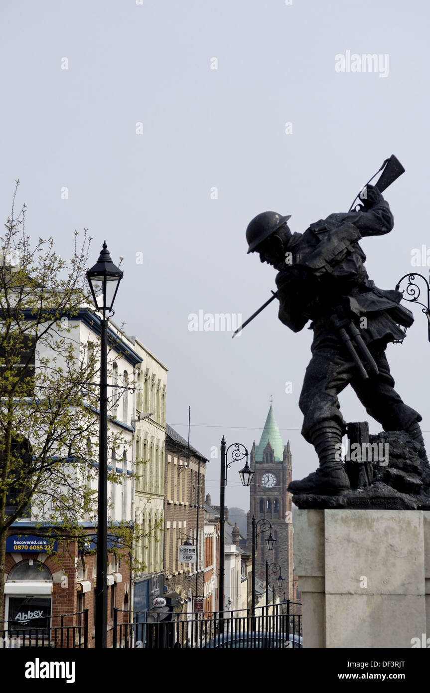 Northern Ireland Derry Londonderry Diamond High Resolution Stock ...