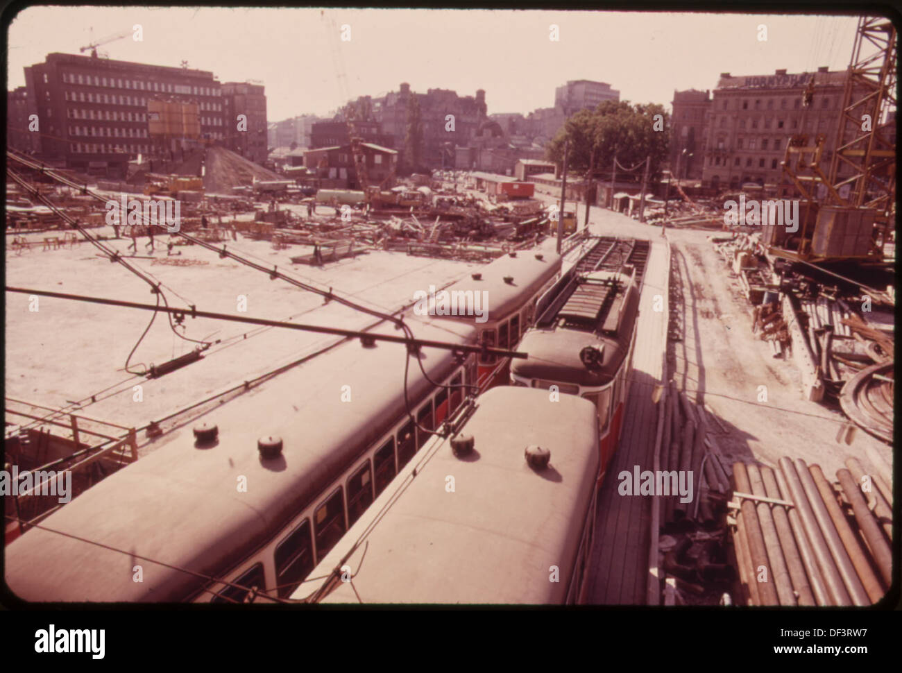 The construction of a subway system is a key element in Vienna's urban ...