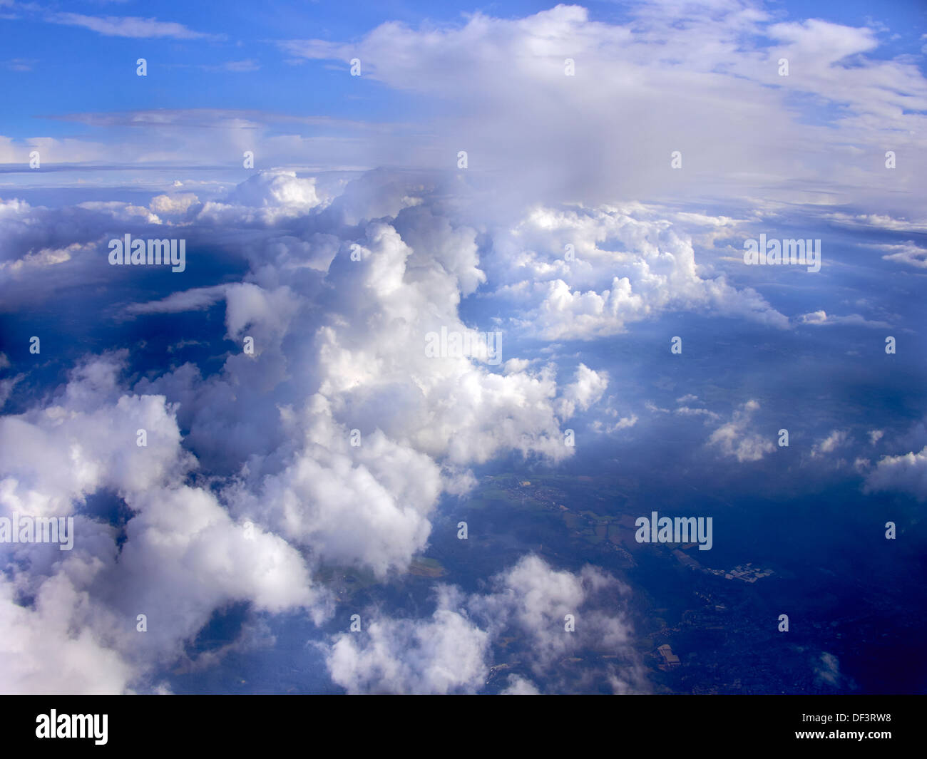 sky clouds view from plane Stock Photo - Alamy